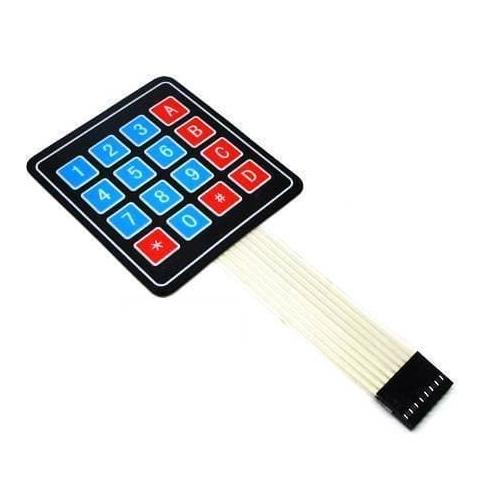 TOMBOL Sell Keypad matrix Membrane SWITCH 4x4 16-button Arduino ...