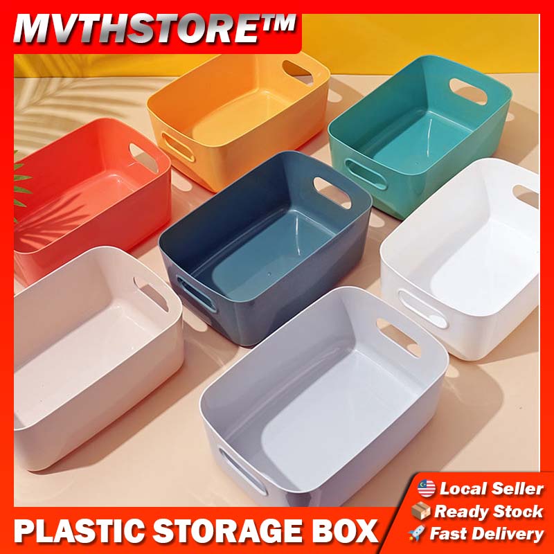 Plastic Storage Box For Desk Kitchen Toilet Bathroom, Plastic Box ...