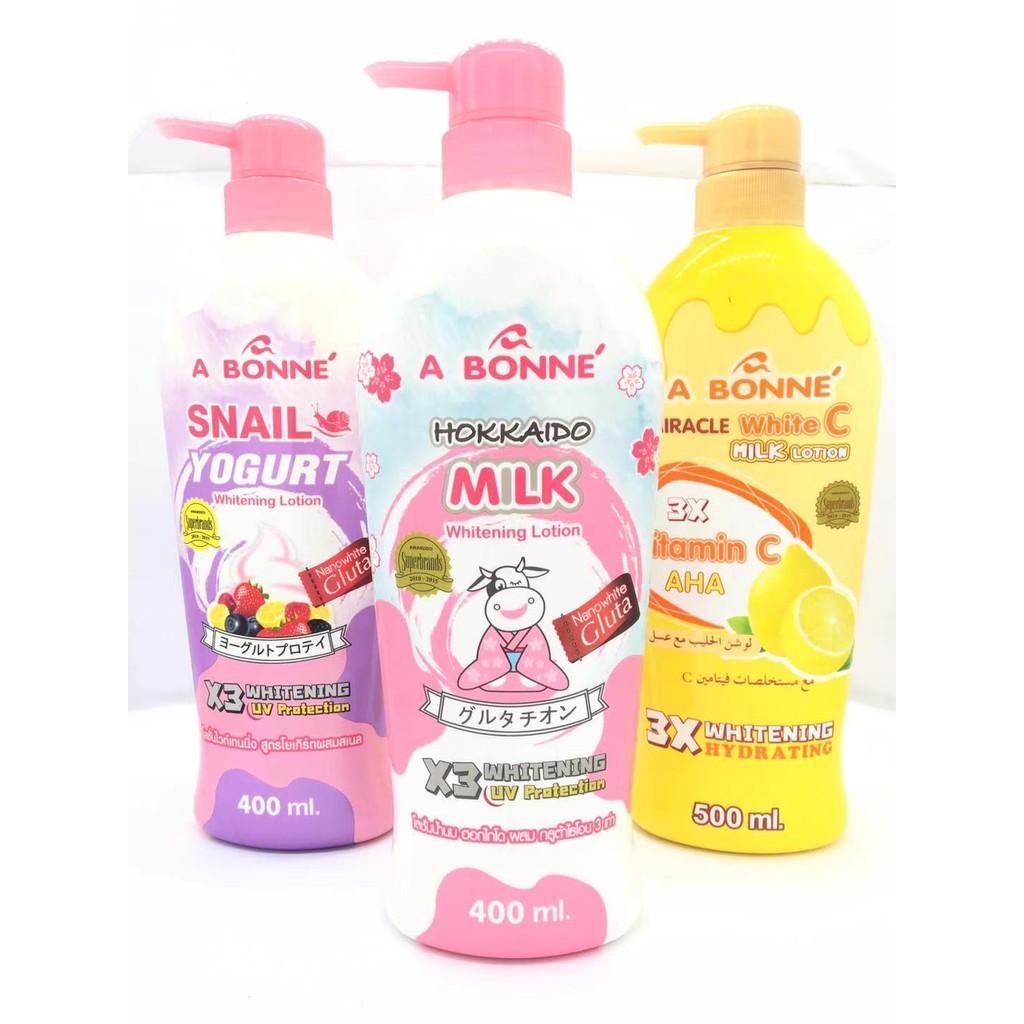 A Bonne Power Lightening Lotion 500ml and 300ml 150ml | Shopee Malaysia