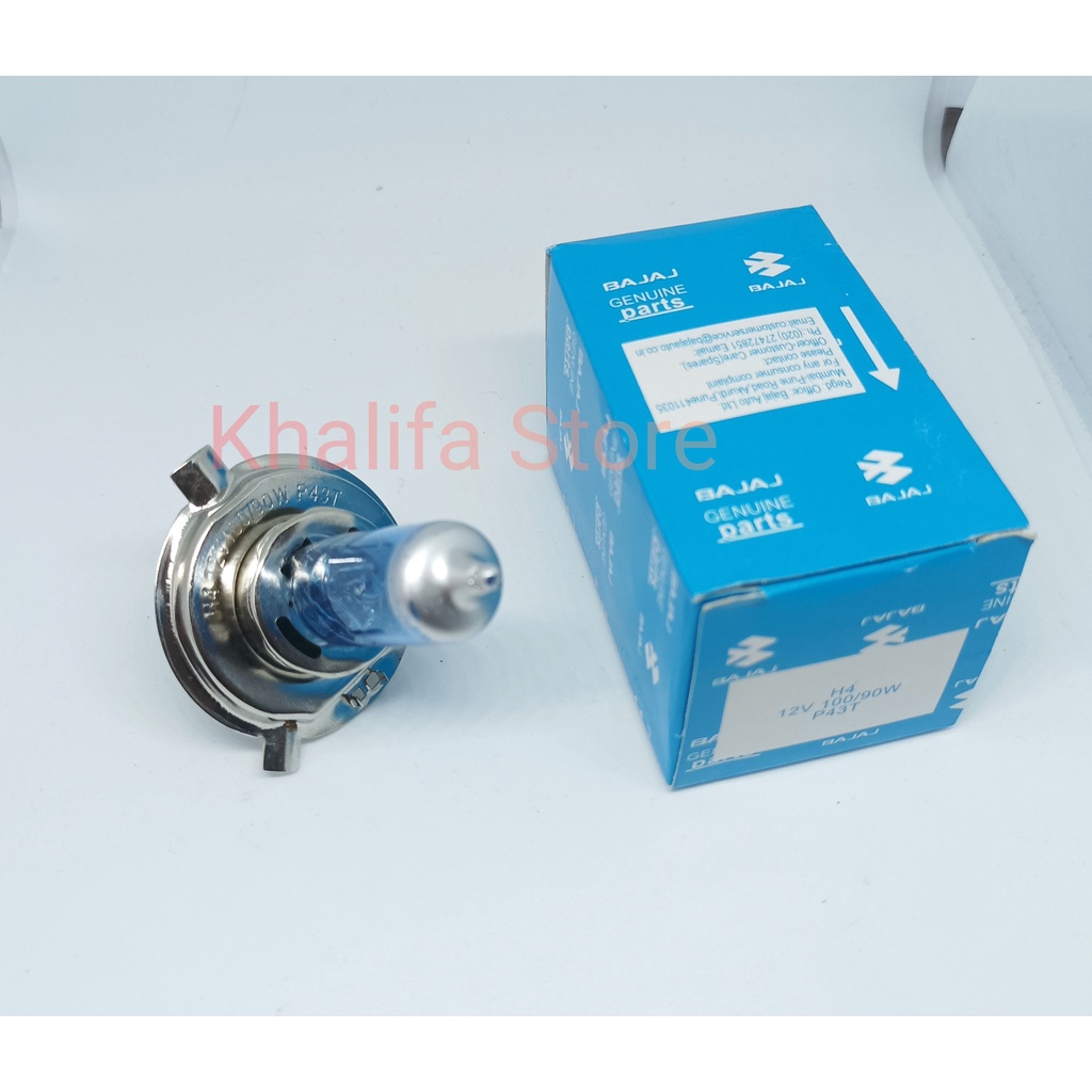 Original Bajaj Halogen Car Headlight Bulb Socket Fitting H4 (9003/HB2 ...