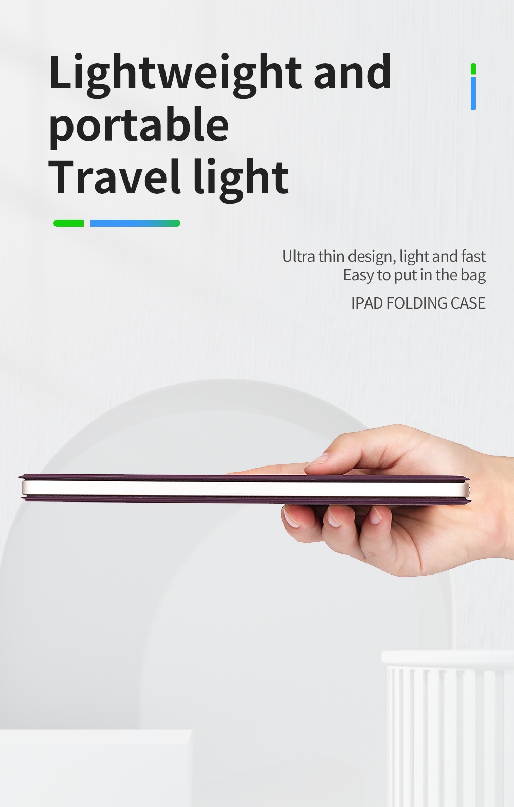 Double-sided Magnetic Protector Cover Case for iPad Air 4/ Air 5 10.9 ...