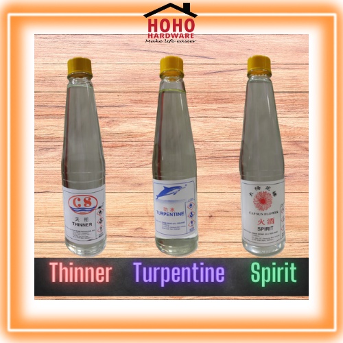 Thinner / Turpentine / Spirit botol bottle | Shopee Malaysia