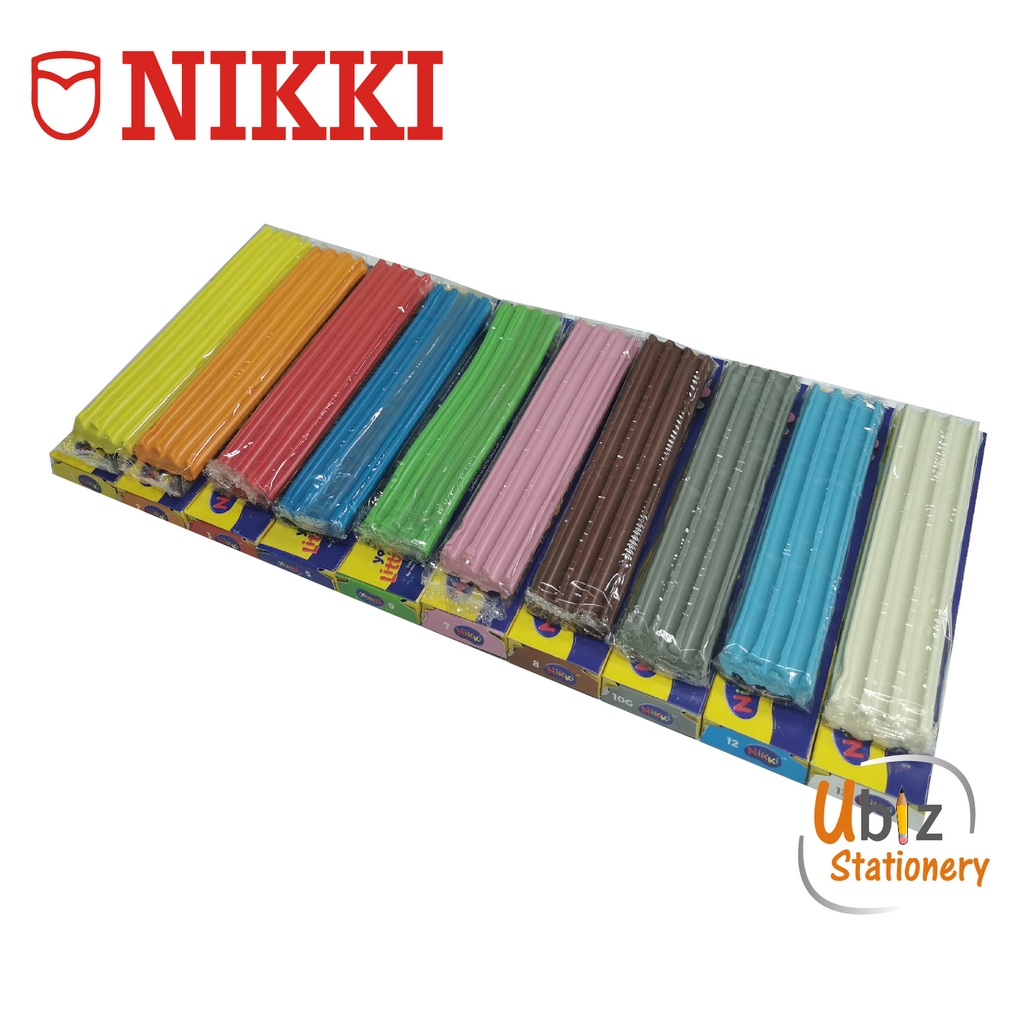 NIKKI MODELING CLAY / PLASTICINE / Tanah Liat Pemodelan | Shopee Malaysia