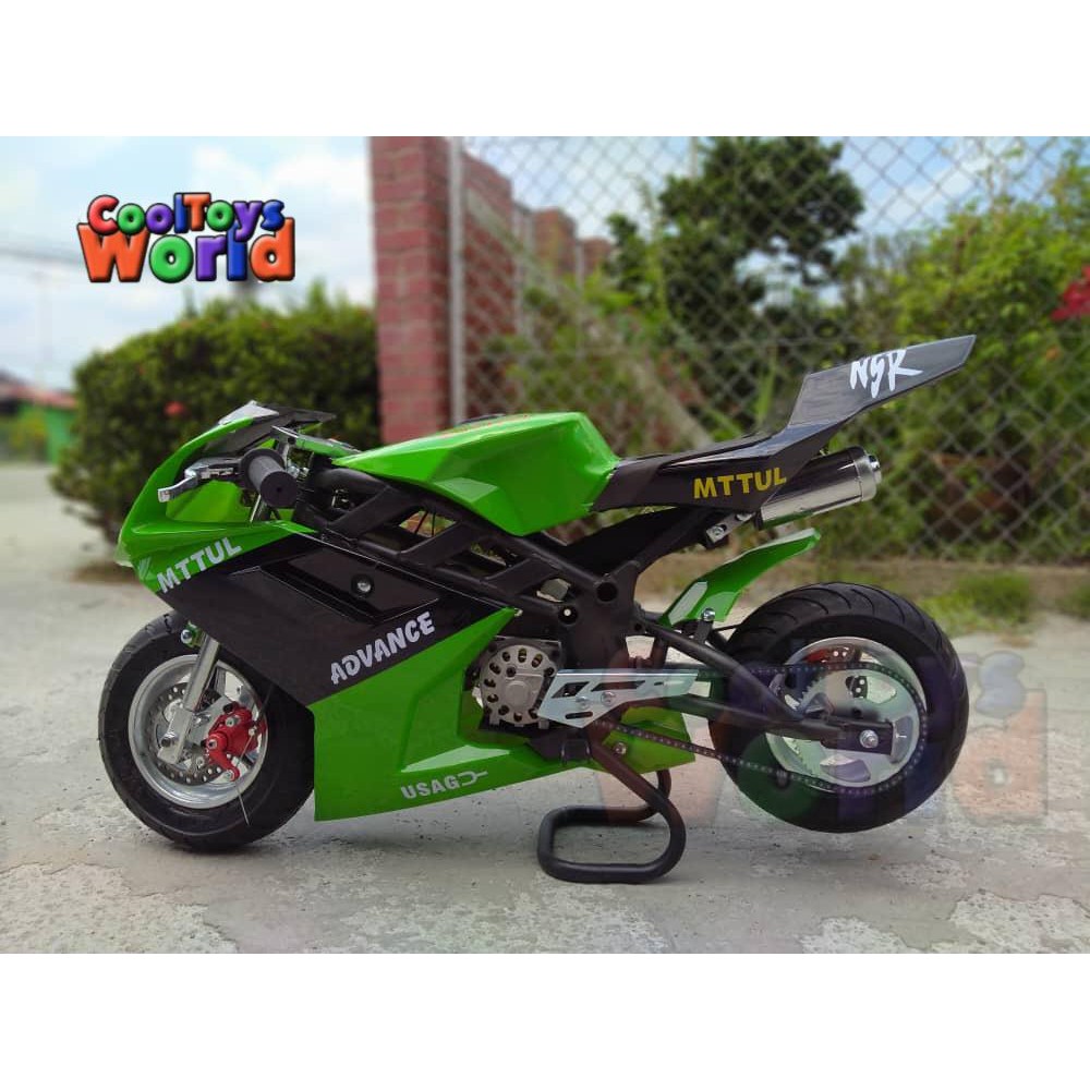 NEW MINI POCKET BIKE 49CC PETROL II GENERATION OFF ROAD MOTORBIKE FOR ...