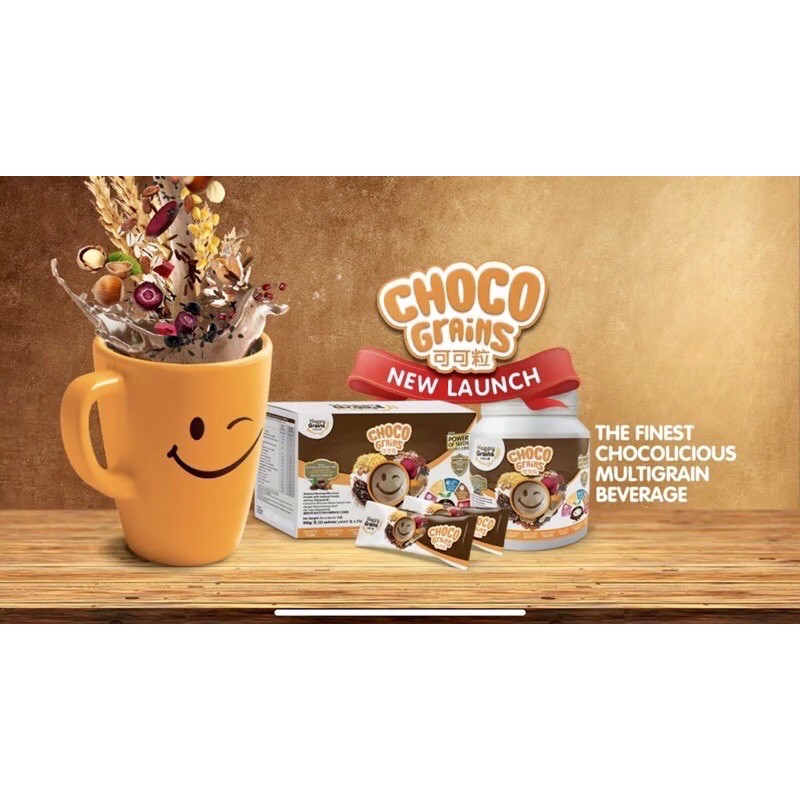Happy Grains Choco Sachets 快乐谷糧【 Choco Grains 可可粒 】25g/sachet | Shopee ...