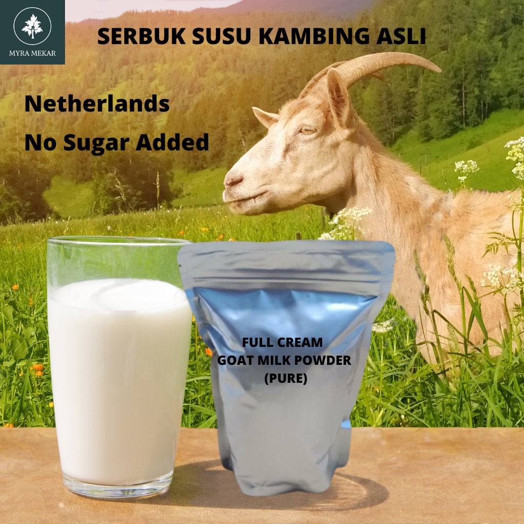 Myra Mekar Susu Kambing Asli Original Full Cream Milk Susu Tepung Full ...