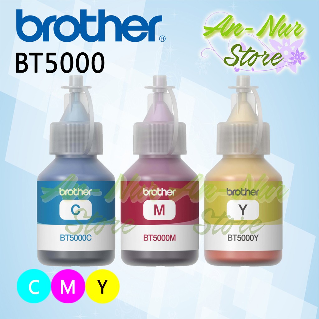 Brother BT5000 BT-500 Original Refill Ink CYM only (BTD-60 BTD60 T310 ...