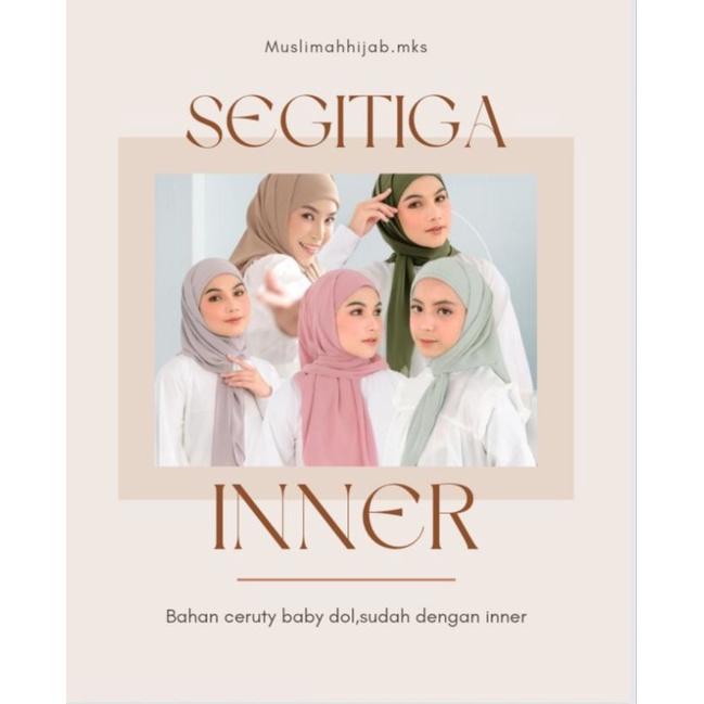 Inner TRIANGLE / QUARTER / TRIANGLE | Shopee Malaysia