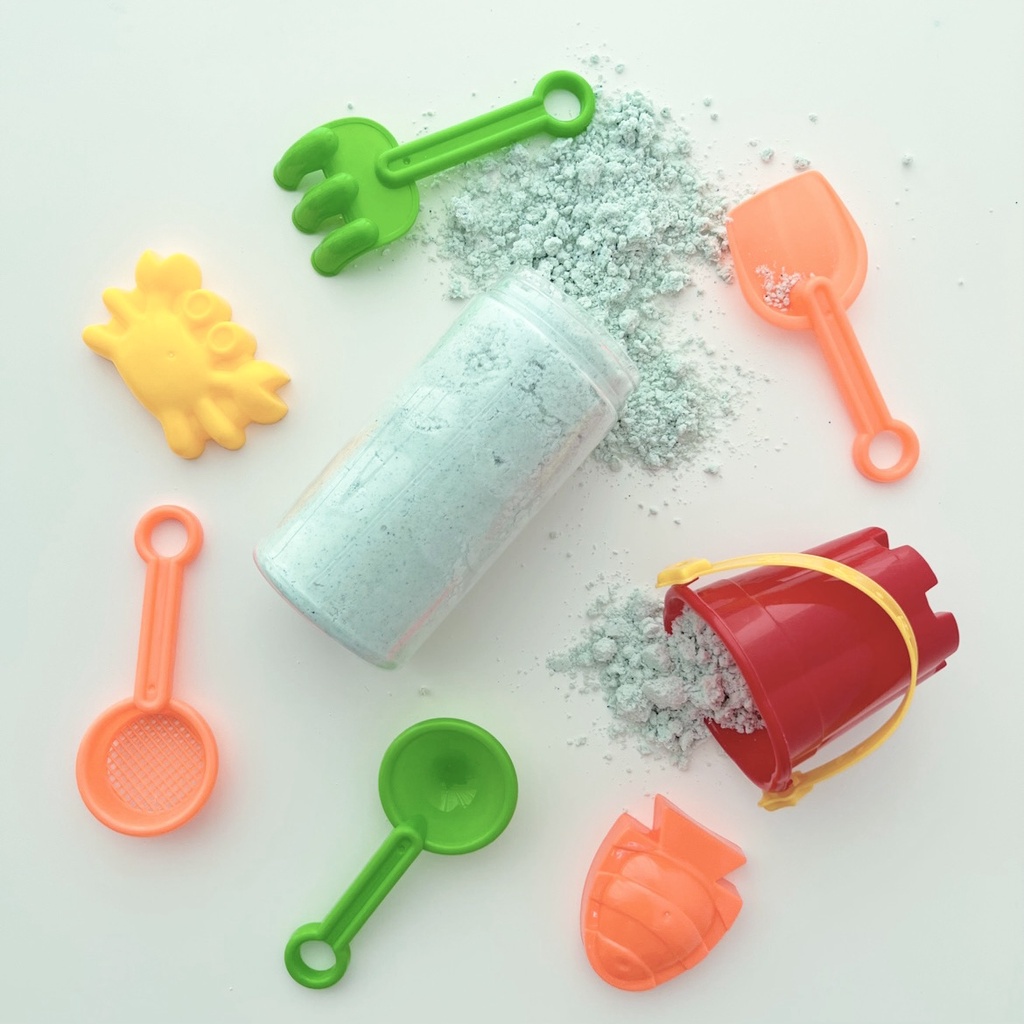MESSY PLAY KIT - TASTE-SAFE SAND Small 500g (Assorted Colours) | Shopee ...