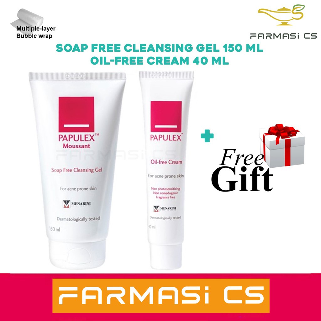 Papulex Acne Rescue Pack ( Papulex Moussant Soap Free Cleansing Gel ...