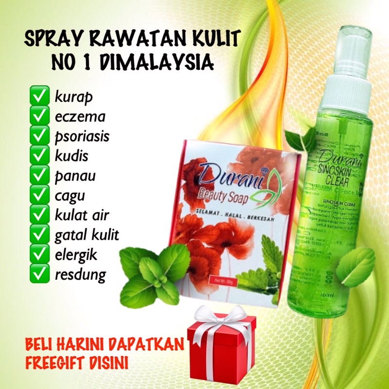 sinoskin spray ori hq merawat masalah eczema,kurap ,psoriasis, gatal ...