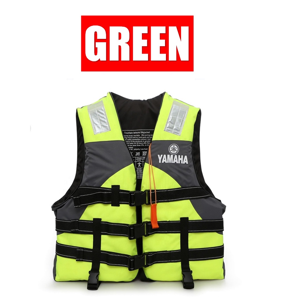 Yamaha Life Vest Jacket Kids & Adults Marine Safety Outdoor Water Sport ...