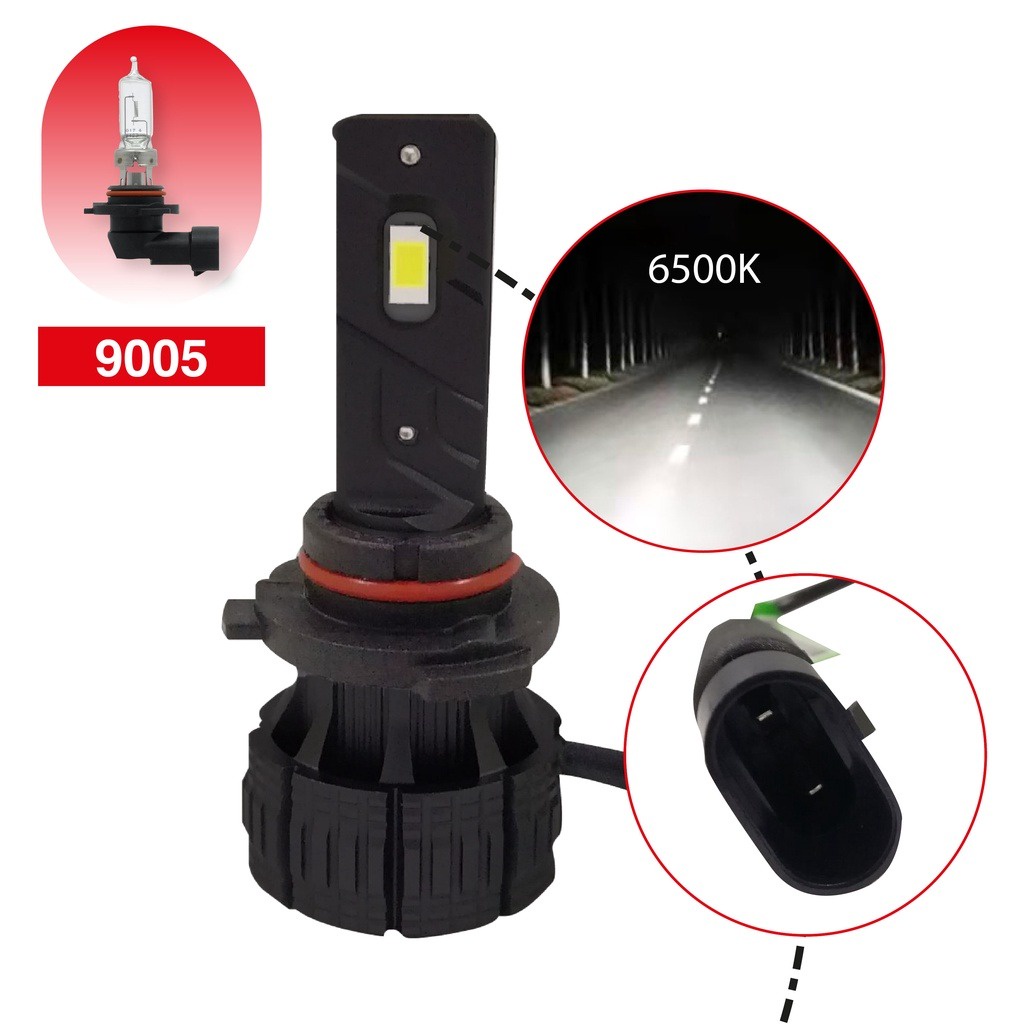 [PERODUA] Bezza 2PCS 1 Year Warranty Car LED Headlight Bulb H8/H11 9005 ...