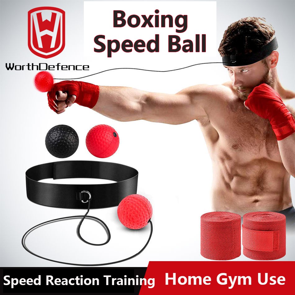 Muay Thai Boxing Reaction Ball Training Ball Magic Speed Ball Adult and ...