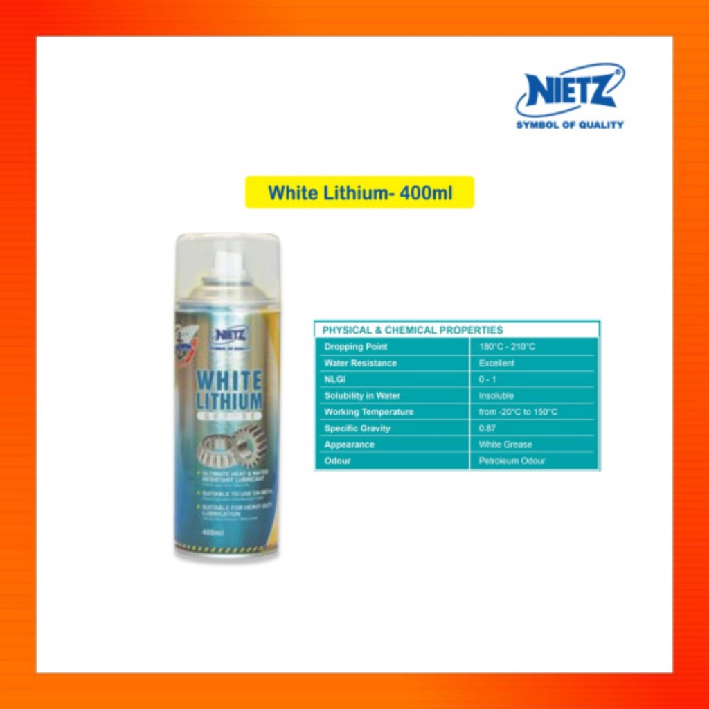 NIETZ AIR-COND CLEANER / CONTACT CLEANER / DEGREASER / GREASE ...