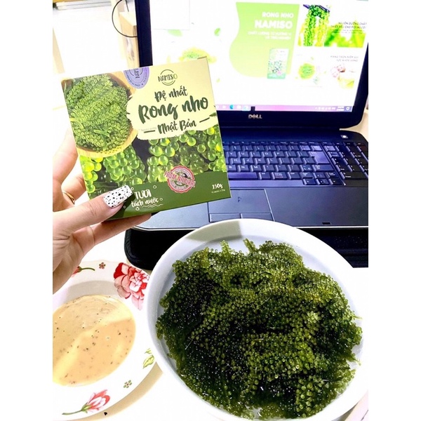 Namiso Grape seaweed box of 6 packs (With roasted sesame sauce ...