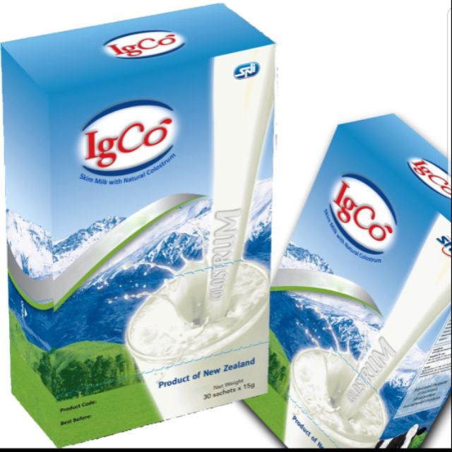 IgCo Natural Colostrum Skim Milk | Shopee Malaysia