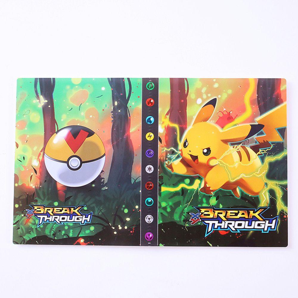 SHIHANG Pokemon Cards Album Pokemons Toys Cartoon Pikachu Anime Display ...