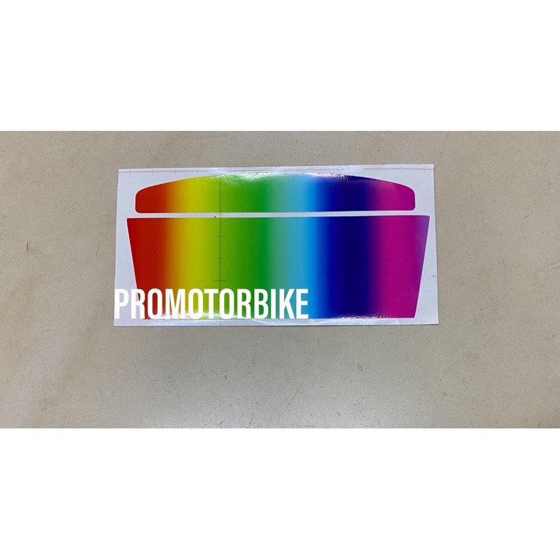 (NEW) HONDA EX5 DREAM NEW METER STICKER TINTED TITANIUM RAINBOW PELANGI ...