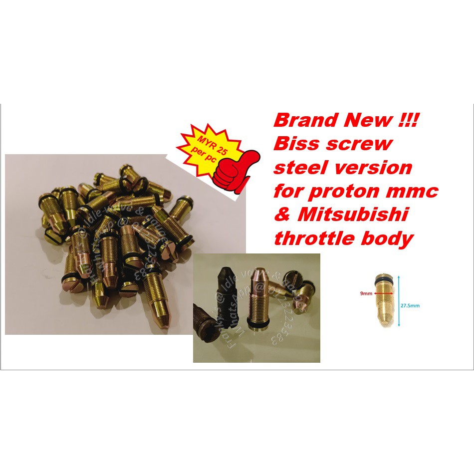 Biss screw for throttle body Proton MMC & Mitsubishi | Shopee Malaysia