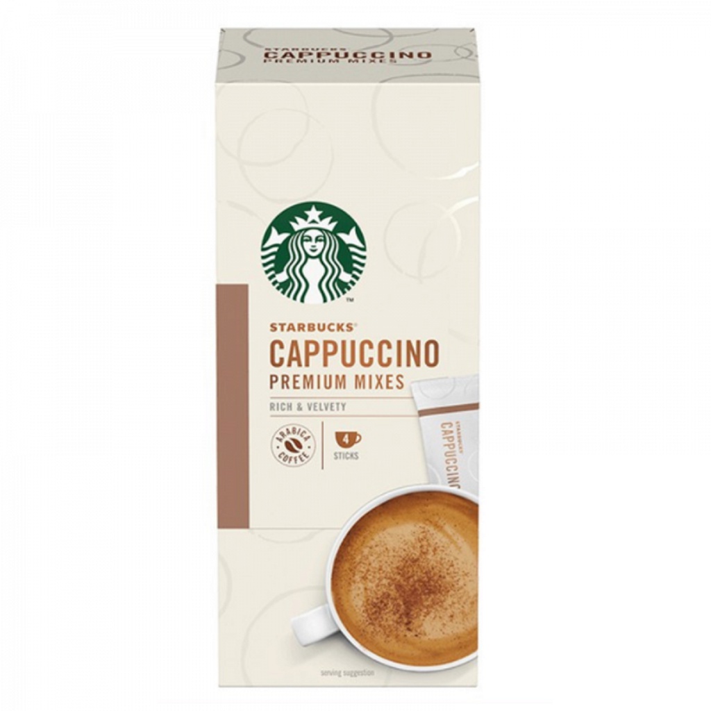 Starbucks Cappuccino Premium Mixes (4's x 14g) | Shopee Malaysia