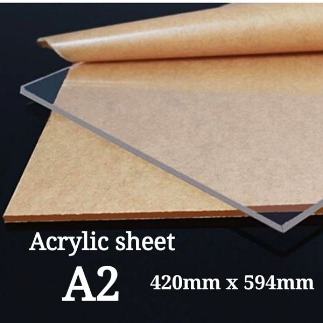 Acrylic sheet 3/4/5/10mm (A2)420mm x 594mm | Shopee Malaysia