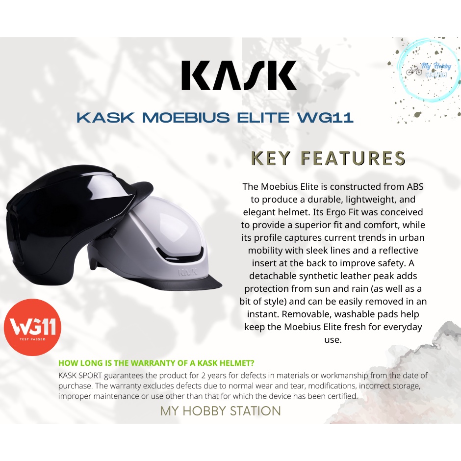 KASK Moebius Elite WG11 Helmet | Shopee Malaysia