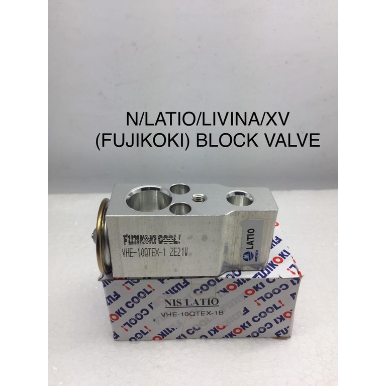 EXPANSION VALVE-NISSAN LATIO/NISSAN LIVINA/XV (FUJIKOKI) | Shopee Malaysia