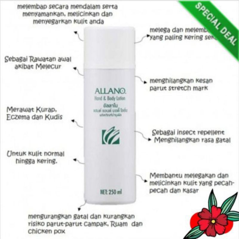 Allano Hand & Body Lotion (250 ML) | Shopee Malaysia
