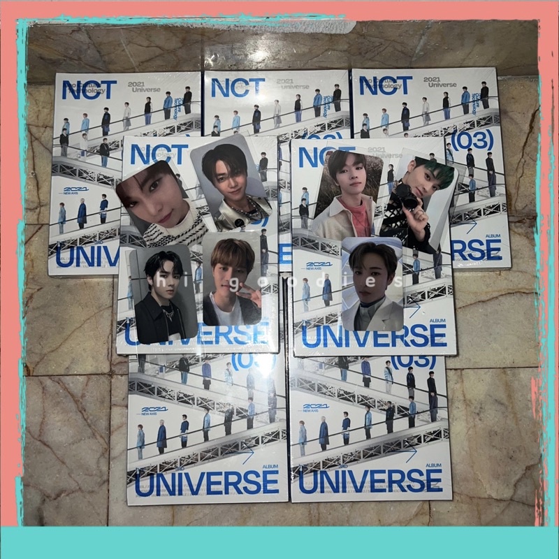 Photobook ALBUM UNIVERSE SELAED FANSIGN MECIMA MARK DOYOUNG RENJUN ...