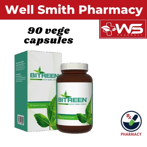 Bitreen Neem 100mg (90 Vegetable Capsules) | Shopee Malaysia