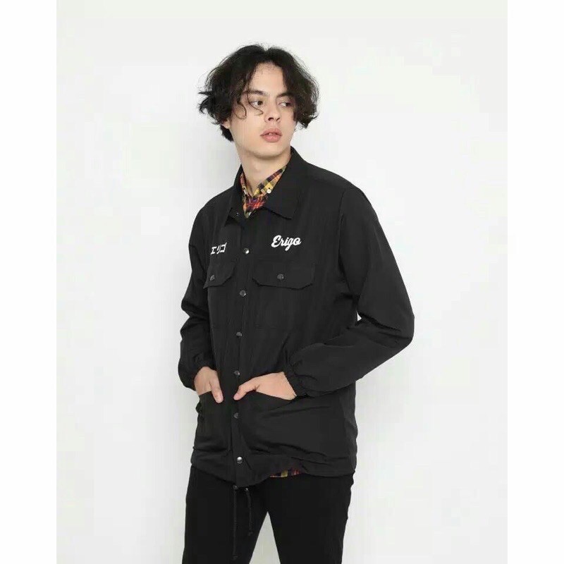 Coach Jacket Erigo / Erigo Jacket Coach / Erigo Quality | Shopee Malaysia