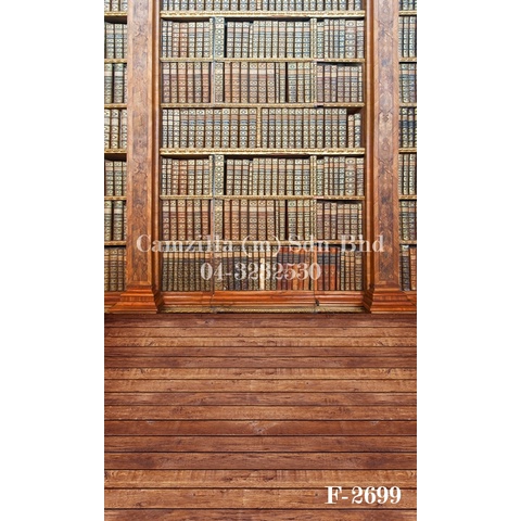 Convo Convocation Bookshelf Rak Buku Backdrop 3.0 X 5.0 meters Backdrop ...