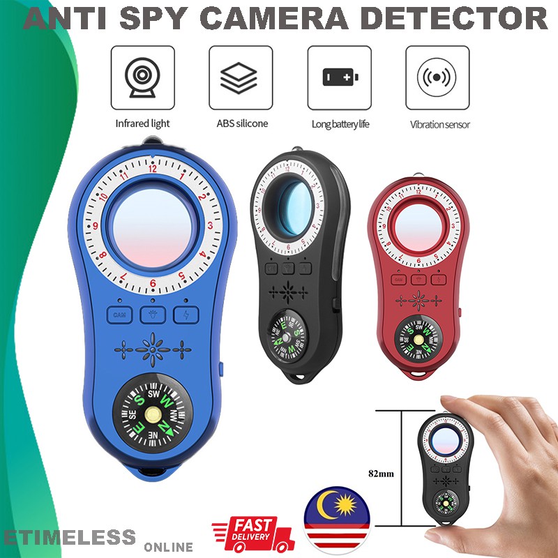 Portable Anti Spy Camera Detector Anti-theft Alarm Surveillance Anti ...