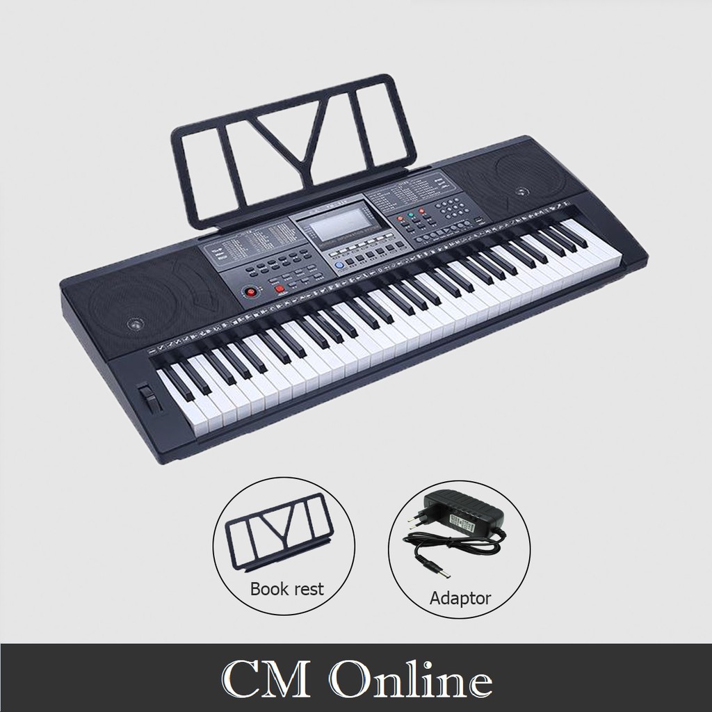 YM-928 Portable Keyboard 61 keys With Touch Response | Shopee Malaysia
