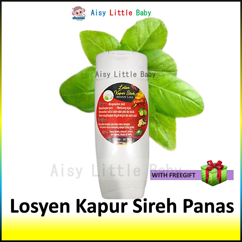 Losyen Kapur Sireh Hot +🎁 / Lotion Kapur Sirih / Buang angin / kempis ...