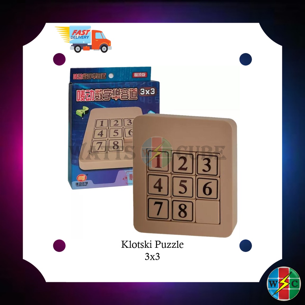 🔥READY STOCK🔥KLOTSKI PUZZLE 3x3 4x4 Three Kingdom Superheroes Edition Sliding Puzzle | Shopee ...