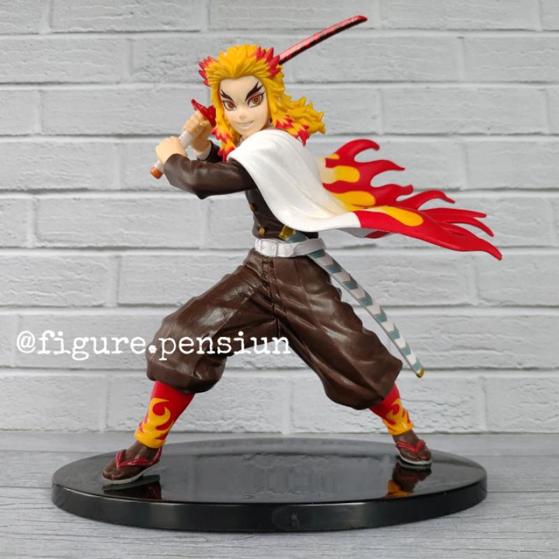 Anime DEMON SLAYER KIMETSU NO YAIBA HASHIRA KYOJURO RENGOKU ACTION ...