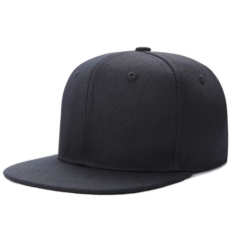 [Ready Stock] VS fashion Topi Kosong Hitam Snapback Casual Simple Cap ...