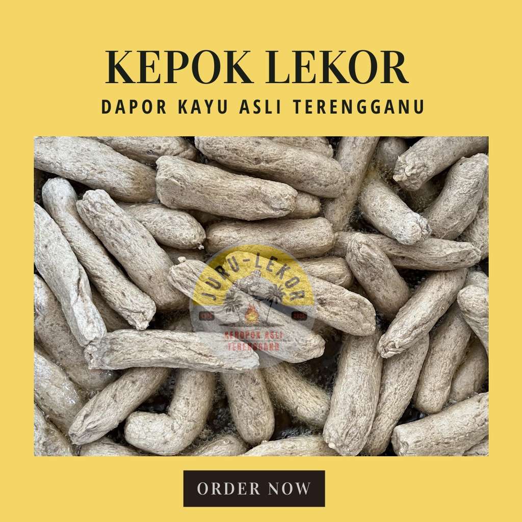 Keropok Lekor Asli Terengganu / Keropok Vacuum / Kepok lekor / FREE Sos ...