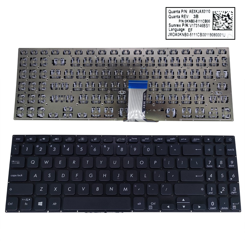 NEW ASUS vivobook S15 S530 S530U X530 K530 S530UA S5300F/FN/UN X530M ...