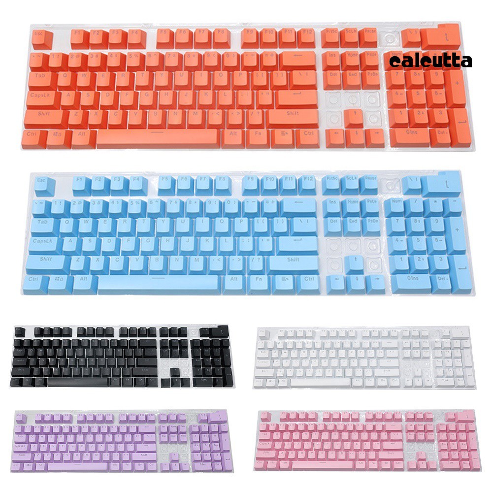 [COD] 104Pcs/Set Universal Ergonomic Backlit Key Cap Keycaps for ...