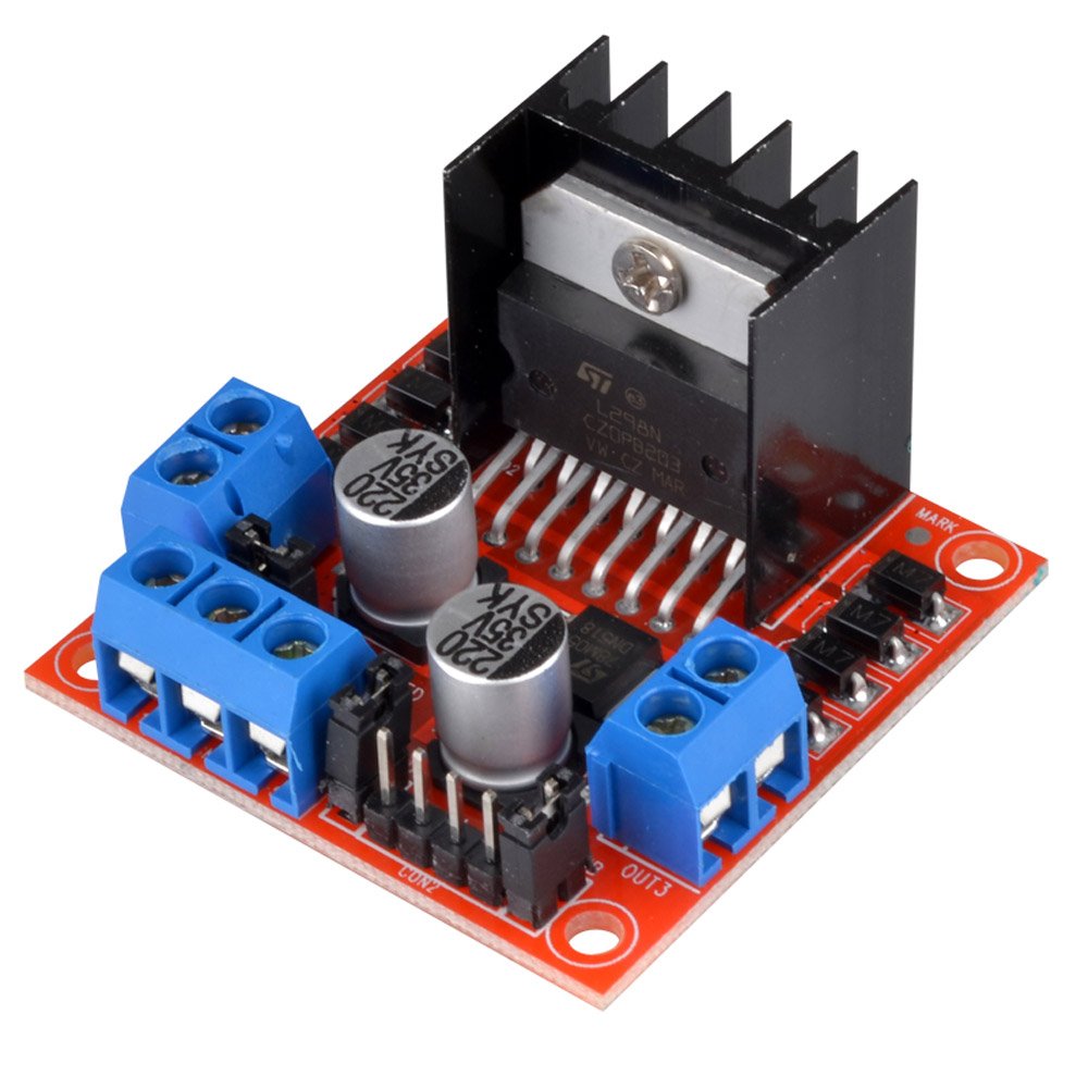 LAFVIN L298N Stepper Motor Driver Module DC Motor Driver for Arduino ...
