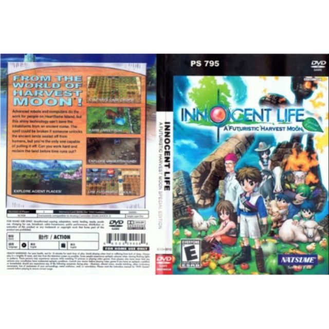 PS2 GAMES COLLECTION (Innocent Life: A Futuristic Harvest Moon ...