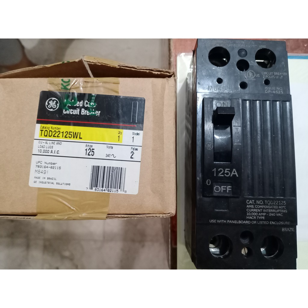 GE circuit breaker 150 AMPERE (2P TQD) | Shopee Malaysia