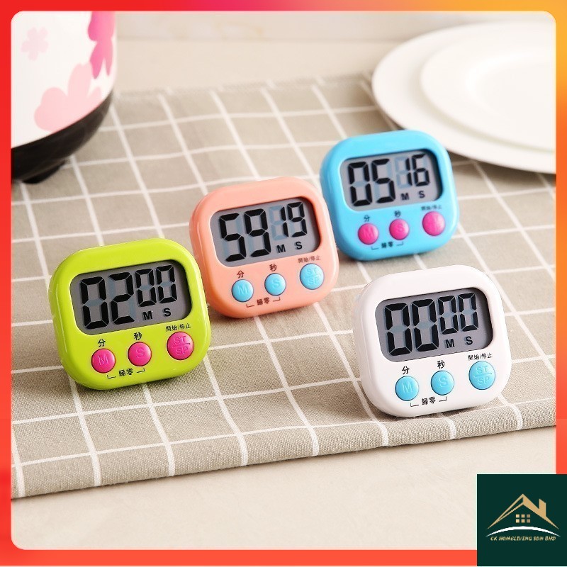 (🇲🇾READY STOCK) Kitchen Timers Digital LED Display Kitchen Timers Food ...