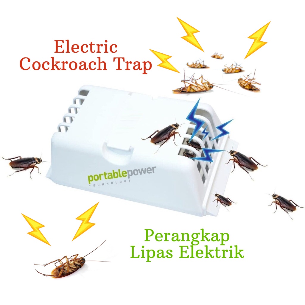 Pest Control - Electric Cockroach Trap 100% Effective Anti Cockroach ...