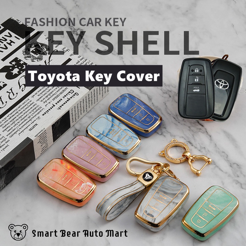 Toyota Corolla Altis Corolla Cross Camry RAV 4 Push Start Marble Design ...