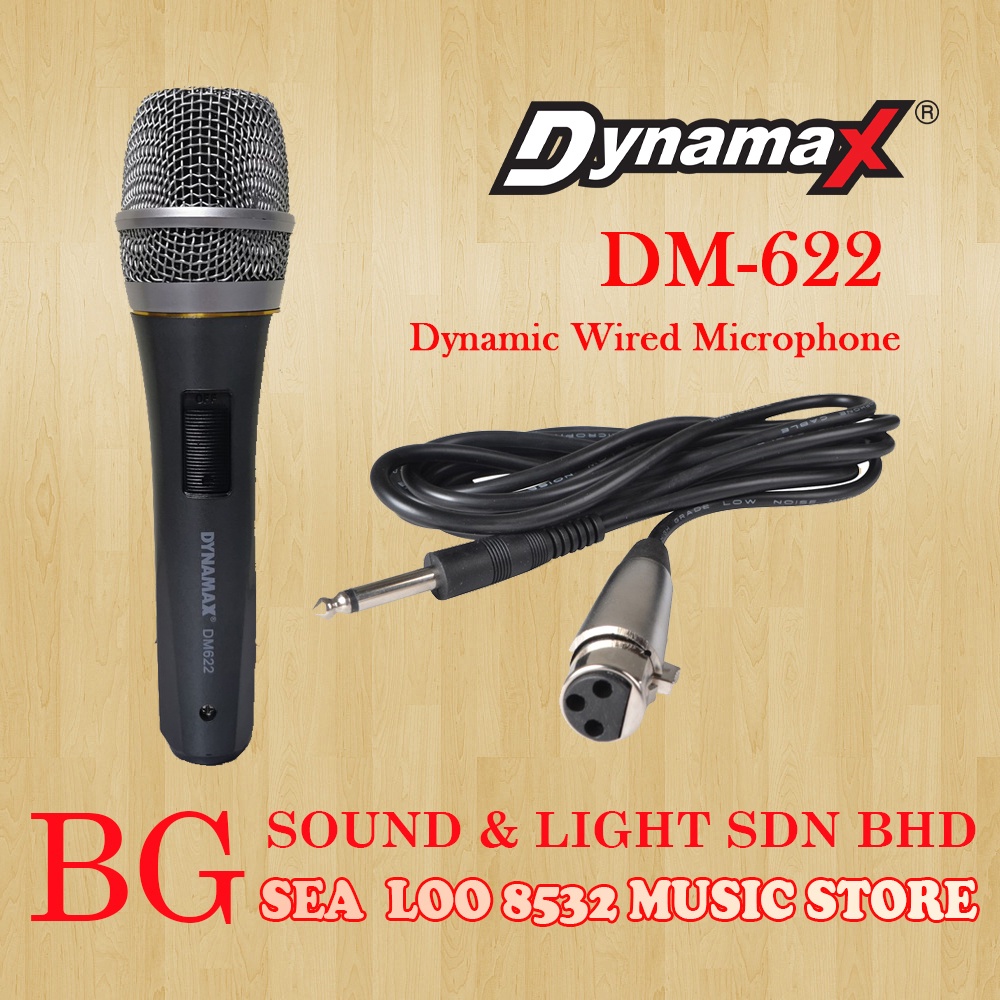 DYNAMAX DM622 DM722 DM910 DM933 VOCAL MICROPHONE KARAOKE MICROPHONE ...