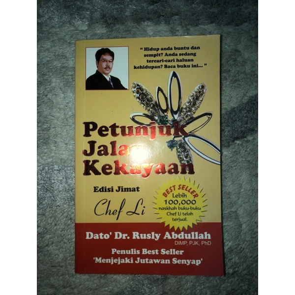 Buku Petunjuk Jalan Kekayaan by Dato Dr Rusly Abdullah | Shopee Malaysia